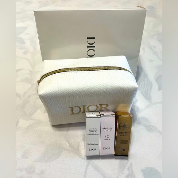 Dior | Skincare | New Dior Pouch And Samples | Poshmark